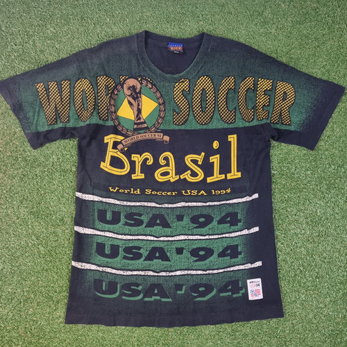 Brazil 1994 World Cup Promo KICK AOP (L) | ThrowbackJerseysNZ