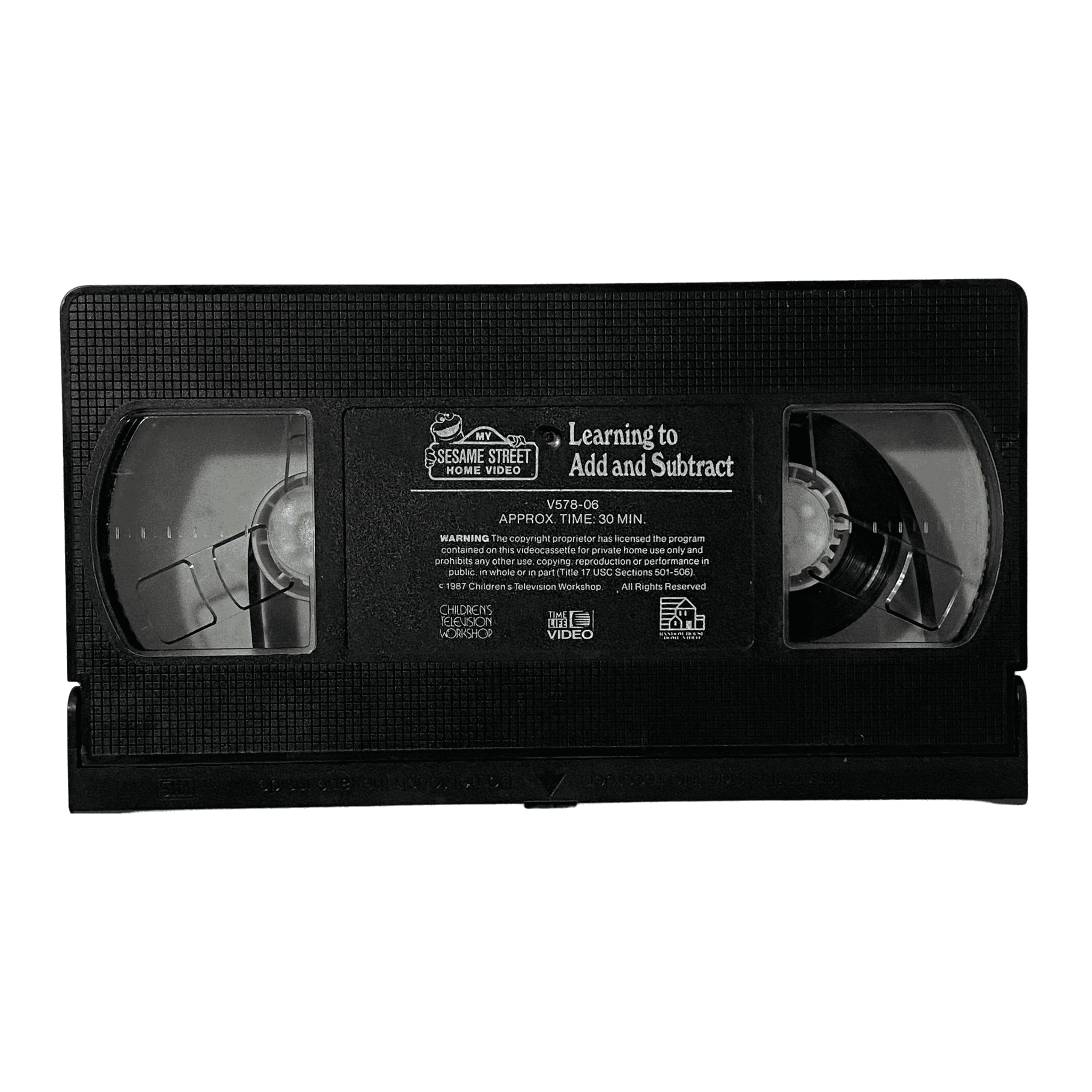 my-sesame-street-home-video-vhs-learning-to-add-and-subtract