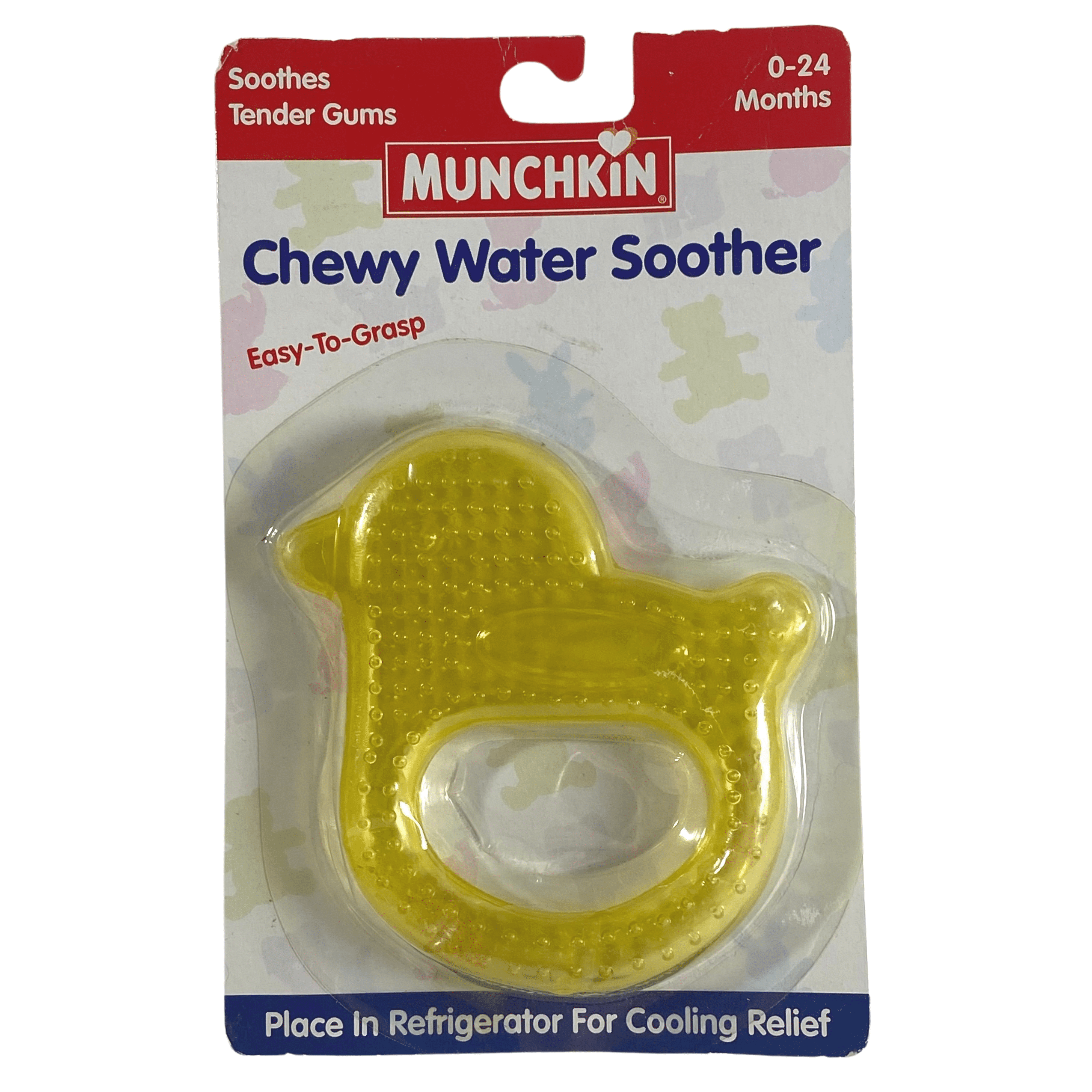 munchkin-easy-grasp-chewy-cooling-teether-vintage-2001-new-yellow-duck