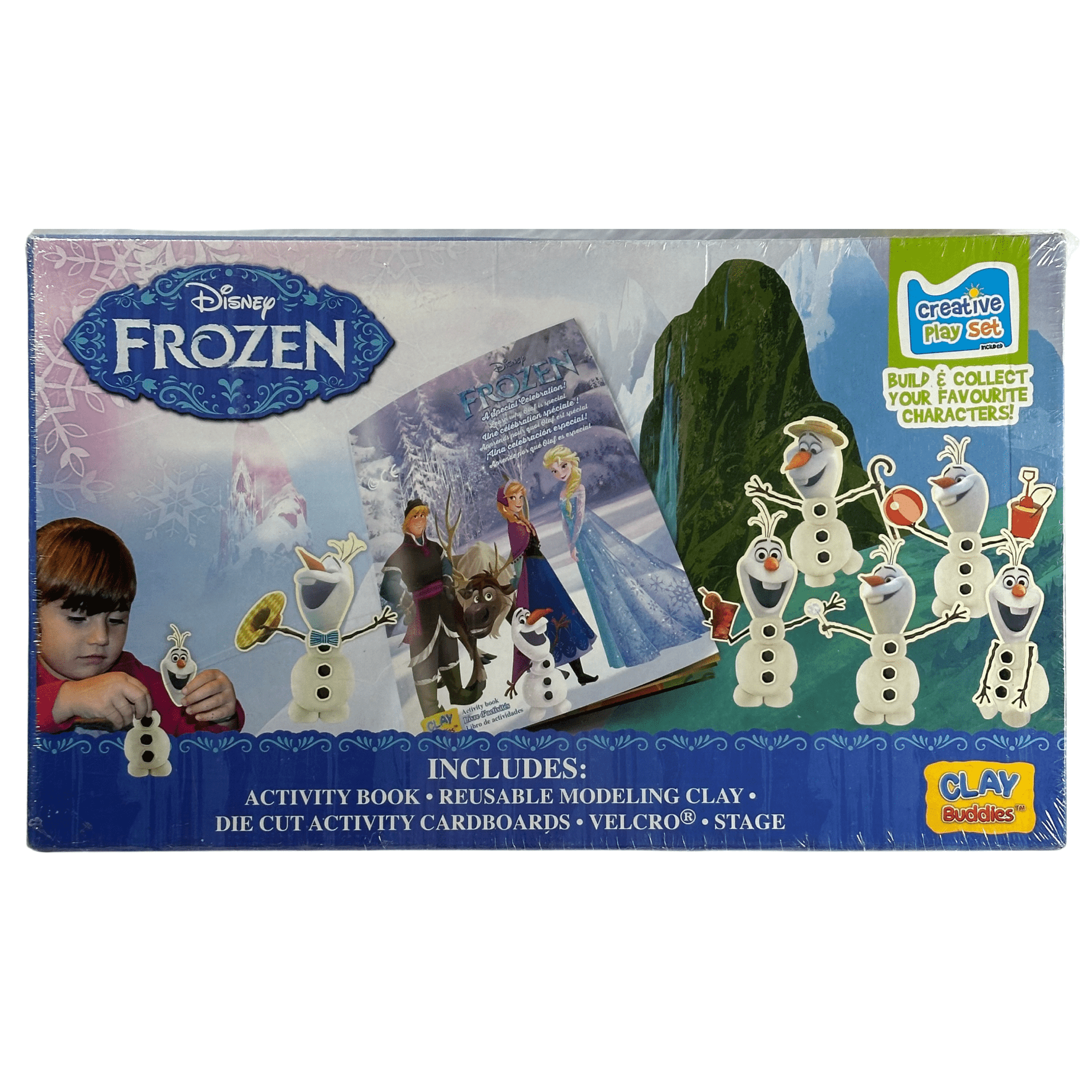 disney-frozen-clay-buddies-activity-moldable-clay-olaf-themed-set-new-a3487
