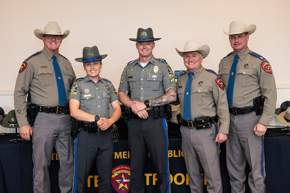 texas state trooper responding