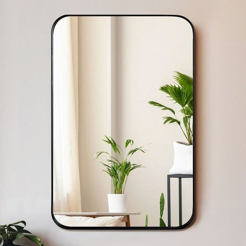CURVED RECTANGLE MIROR | Mysite