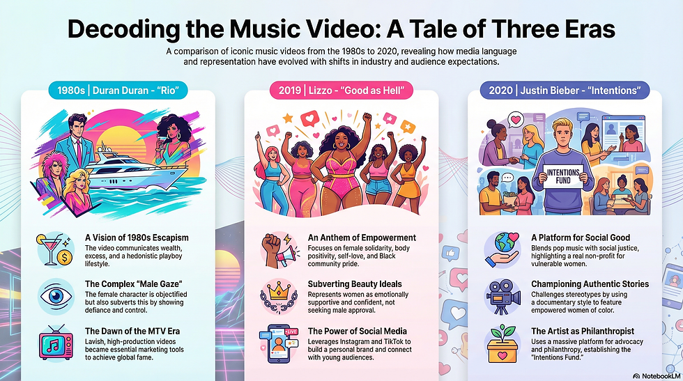 Duran Duran, Lizzo and Justin Bieber