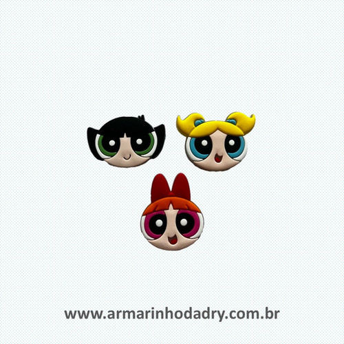 Super Poderosas Rosto -3un | Armarinho da Dry