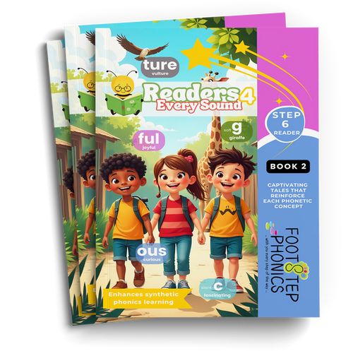 Step 6 Reader, Book 2 | Footstep Phonics