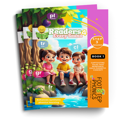 Step 3 Reader, Book 1 | Footstep Phonics