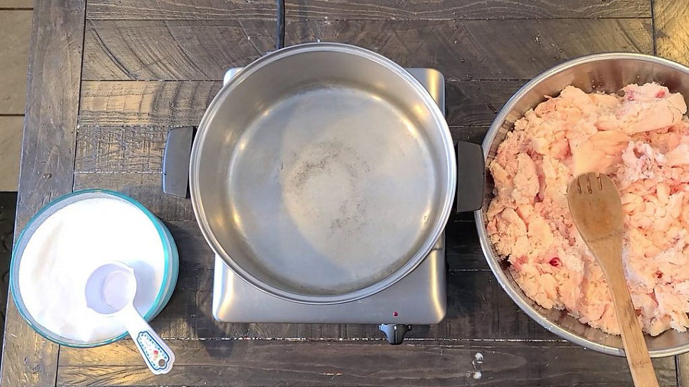 How to Make Tallow Part 2 (Method 4 of 4); Rendering Tallow Using the ...