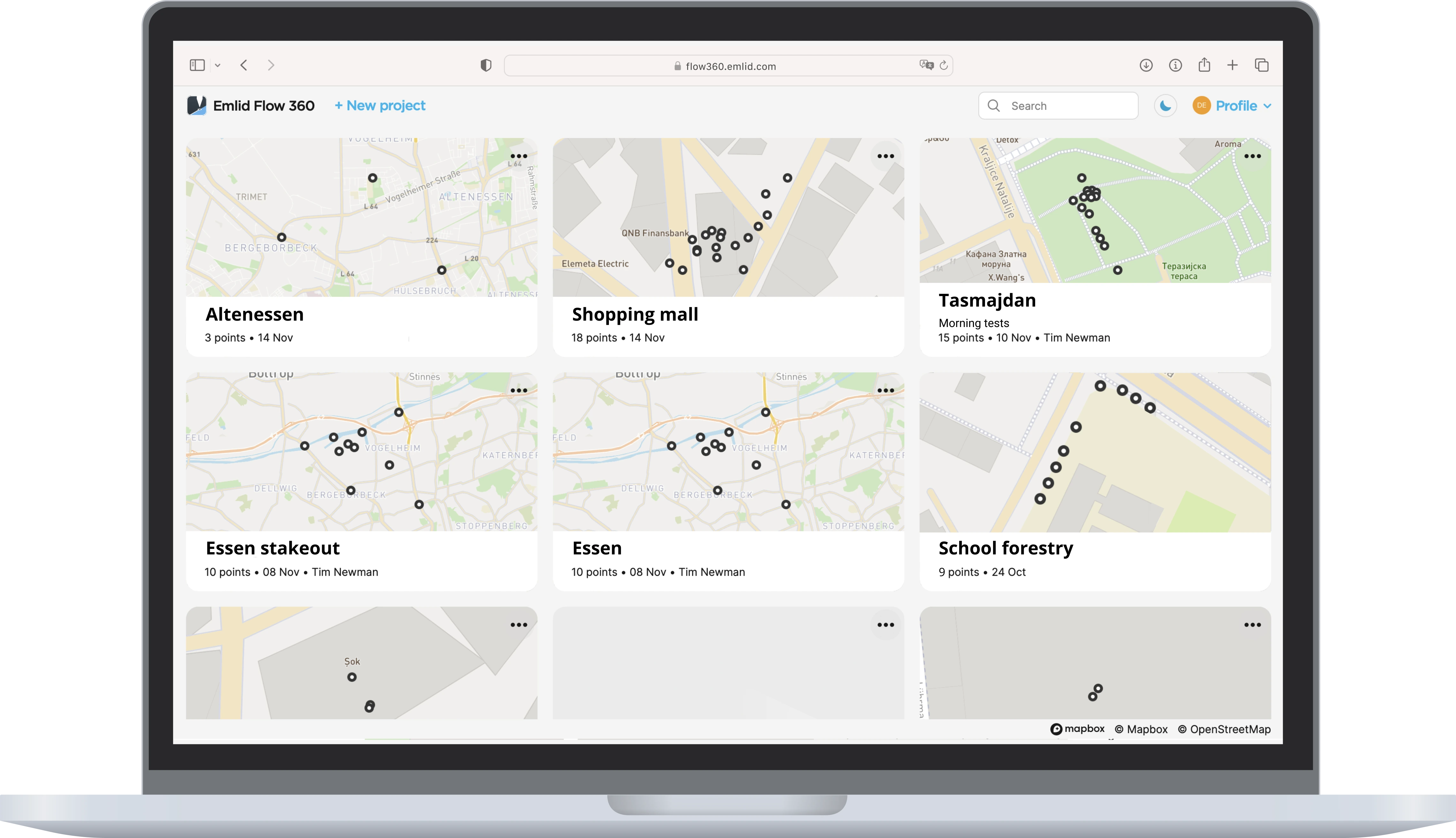 Emlid Flow App Advanced | Geostella