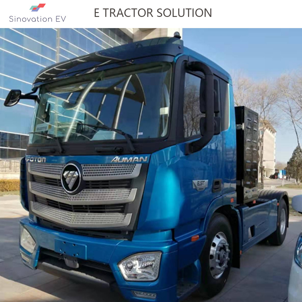e-Tractor solutions, 6x4 E tractors in Airport, Seaport | Sinovation Ev