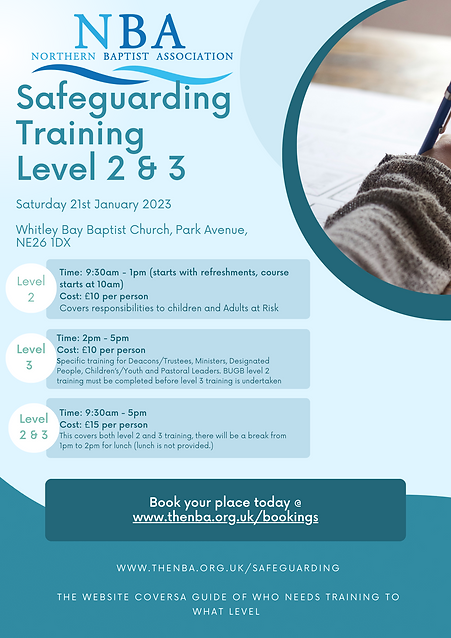 Safeguarding Training | NorthernBaptistAss