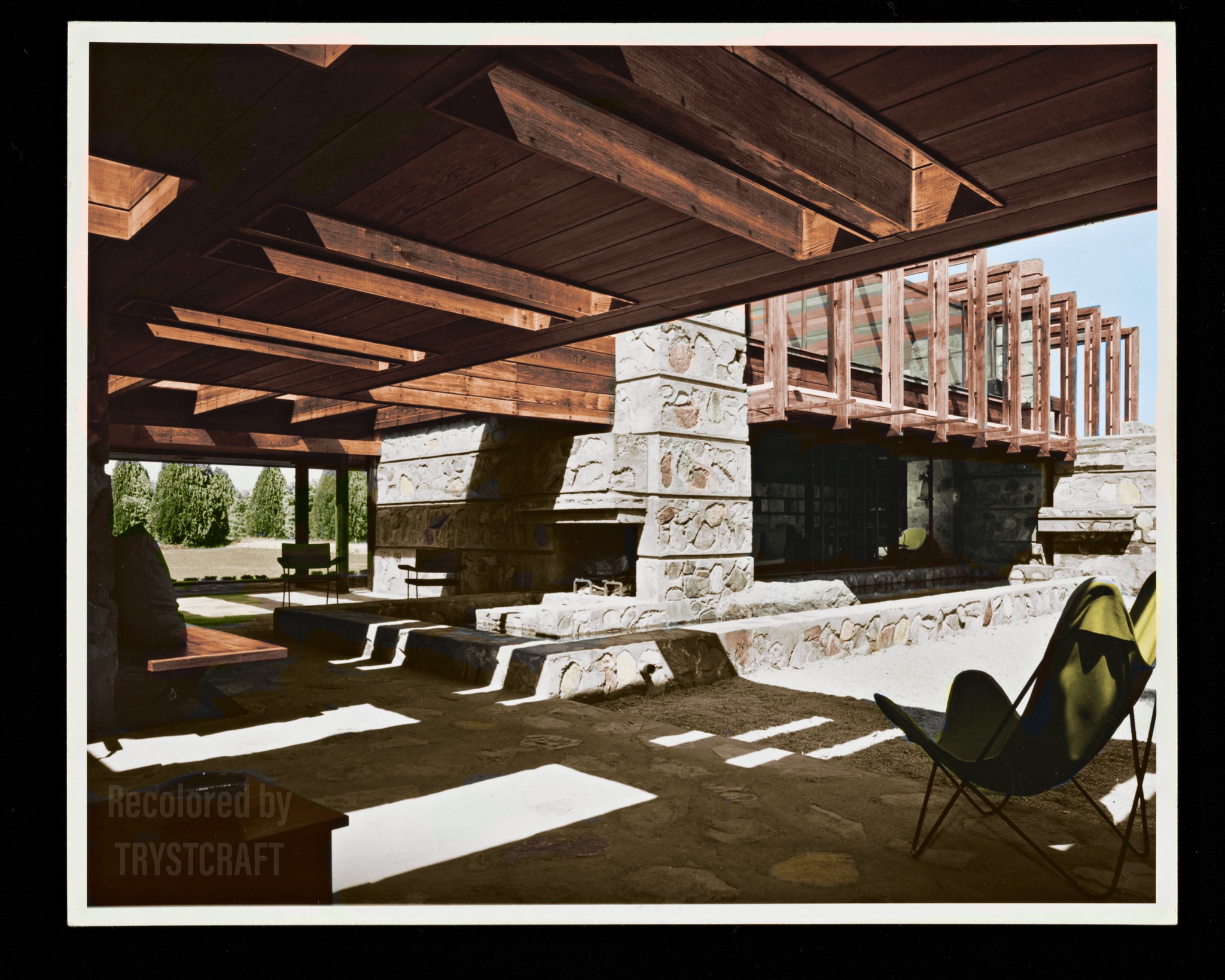 In Color and 3D: A Lost Architectural Masterpiece by Paul Schweikher ...