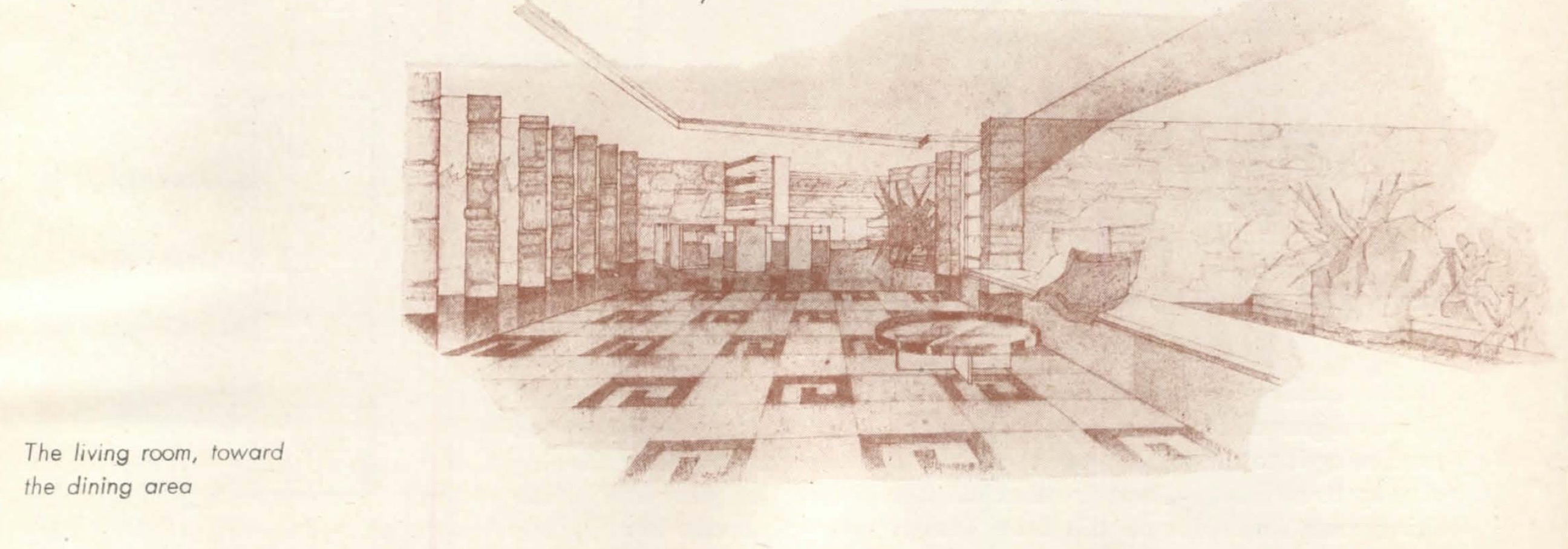 In Color and 3D: A Lost Architectural Masterpiece by Paul Schweikher ...