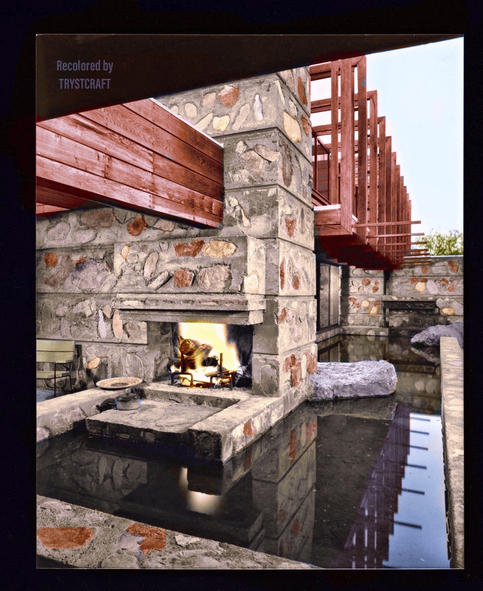 In Color and 3D: A Lost Architectural Masterpiece by Paul Schweikher ...