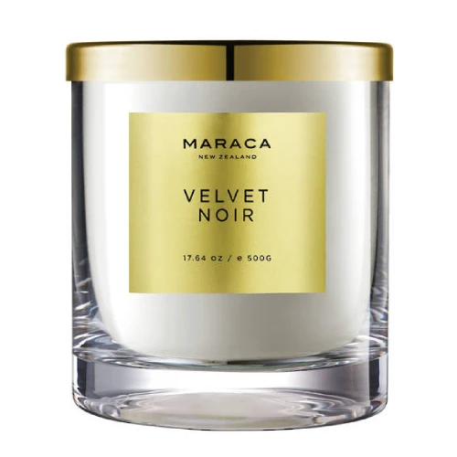 MARACA VELVET NOIR SCENTED CANDLE | Embreis Beauty