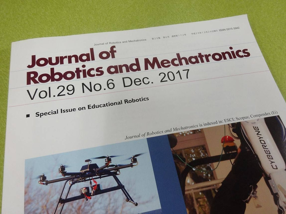 Journal of Robotics and Mechatronicsに掲載