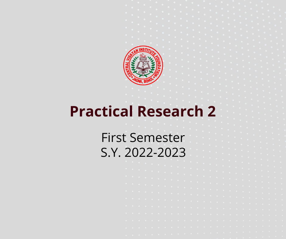 Practical Research 2
