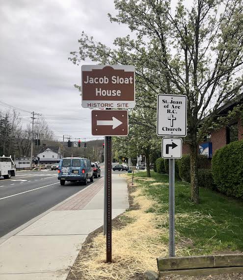 Historic Site Signs for Harmony Hall - Jacob Sloat House!