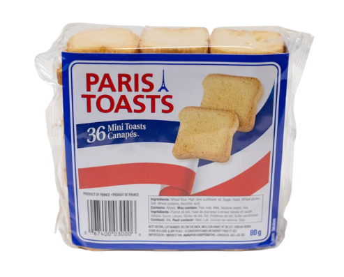 Paris Mini Toasts | Laliberté Cheese