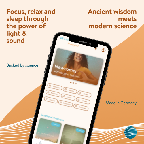 HOME | BE LIGHT: The Future of Meditation & Flow States | Light & Sound ...