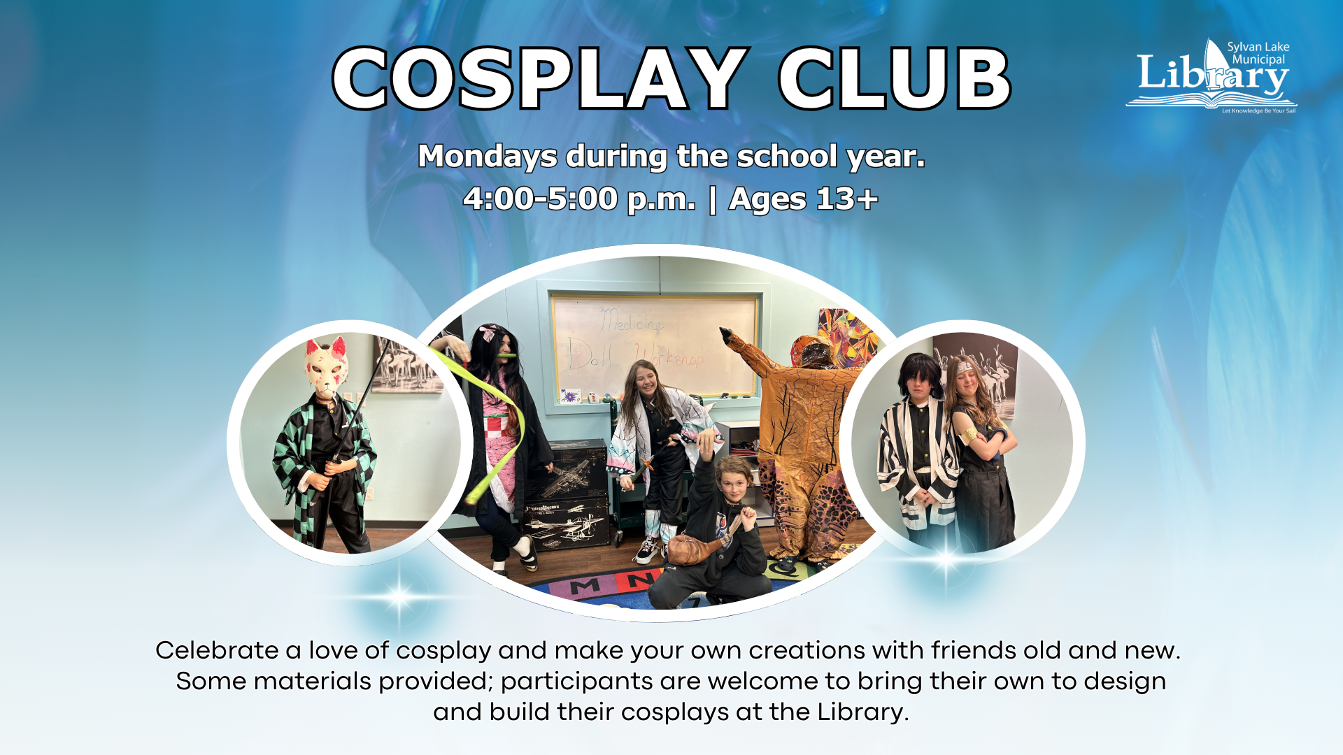 Cosplay Club | Sylvan Lake Library Website