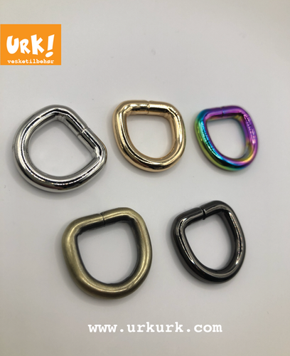 Tykk D-ring 13 mm (1/2 inch) | urkurk