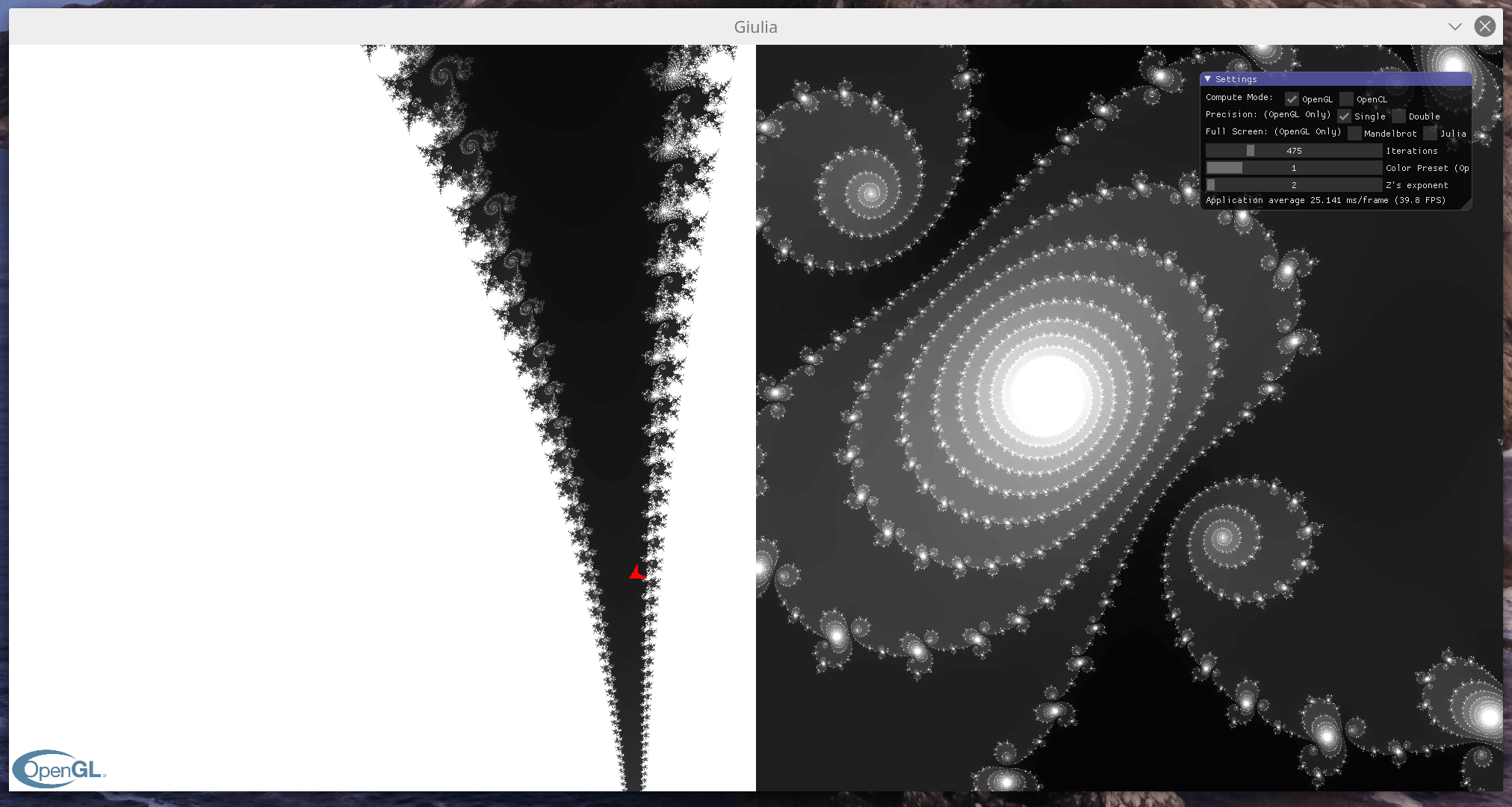 GitHub - bernardocrodrigues/giulia: A GPU accelerated Julia Set fractal interactive viewer ...
