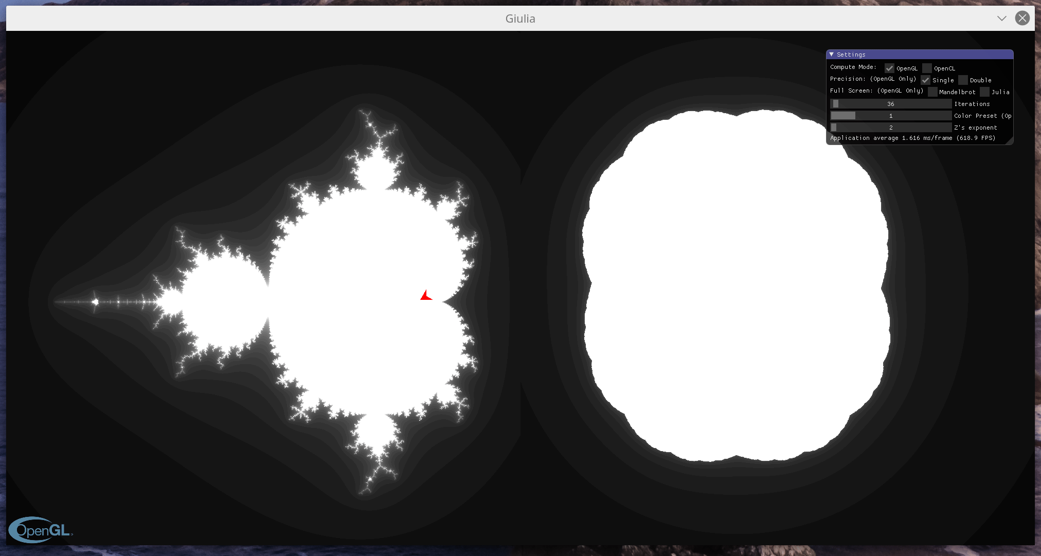 GitHub - bernardocrodrigues/giulia: A GPU accelerated Julia Set fractal interactive viewer ...
