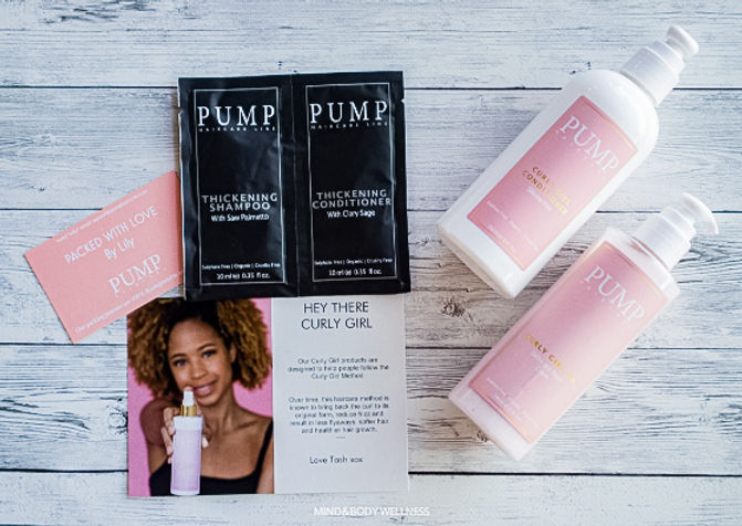 Pump Hair Care - Curly Girl Method