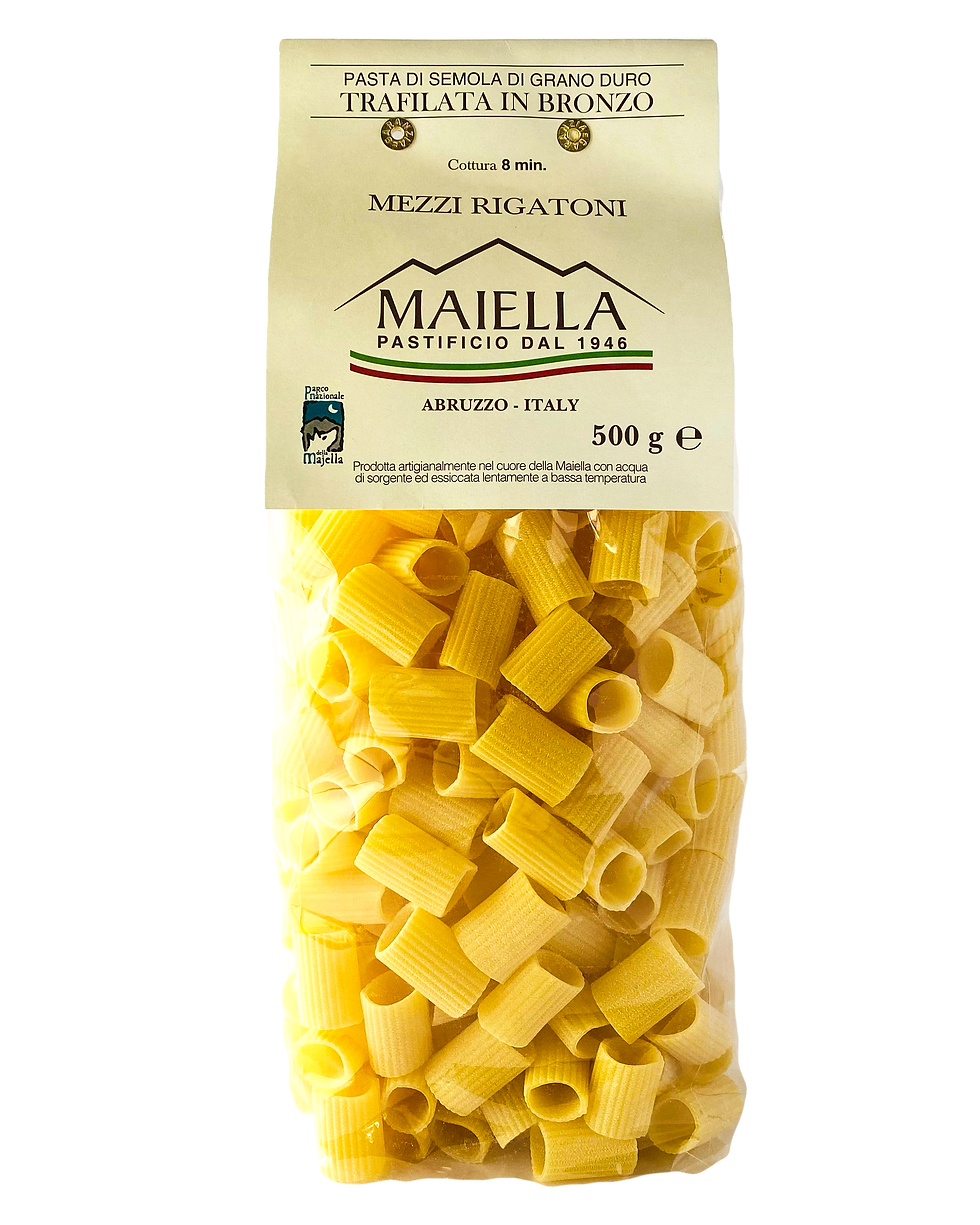 Mezzi Rigatoni 500g | Pastaficio-Maiella