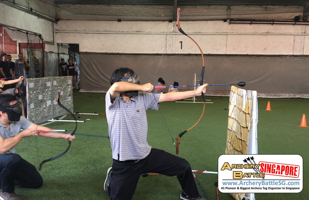 Castle Defence Archery Tag for 40 pax!