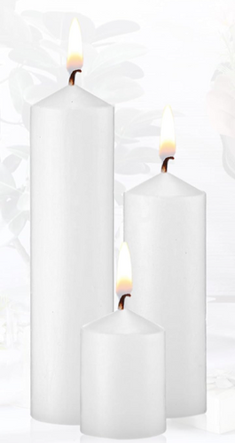 Real Pillar Candles | All Inclusive Events