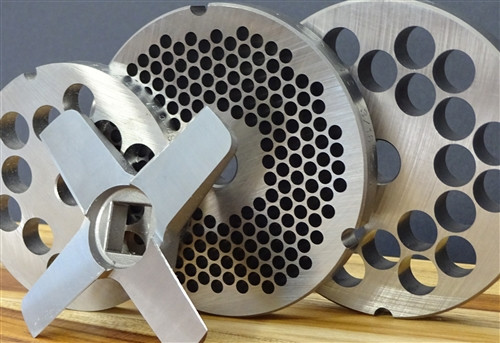 Standard Meat Grinder Plate and Knife Assortment #8