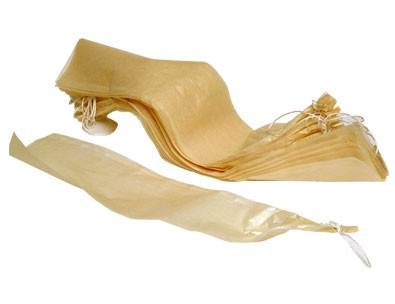 #2 1/2 Fibrous Casing, length 18" - 10 pack