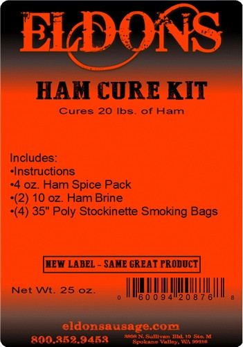 Ham Brine Cure Kit - Makes 20 lbs of Ham - NO MSG
