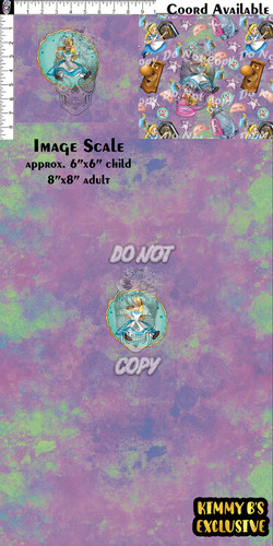 Neon Alice Clothing Panel | K&A Custom Fabrics