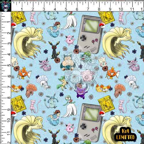 Pocket Fighter Gameboi | K&A Custom Fabrics