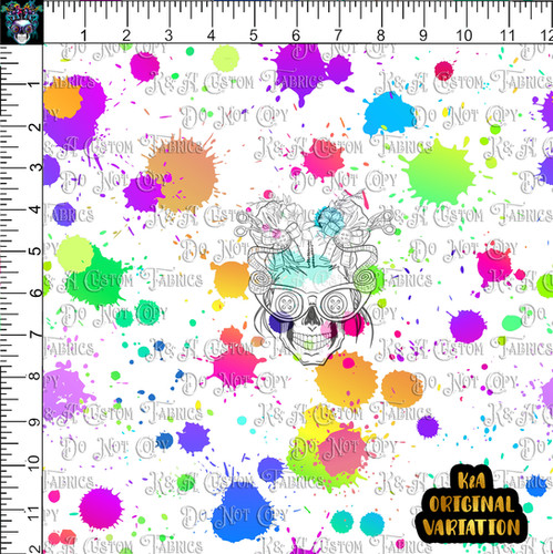 Splatoon Splatter | K&A Custom Fabrics