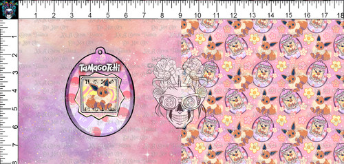 Hex Pocket Pets - Fluffy Tail Pocket Fighter DP | K&A Custom Fabrics