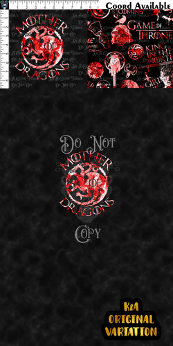 GOT Ink Clothing Panel | K&A Custom Fabrics