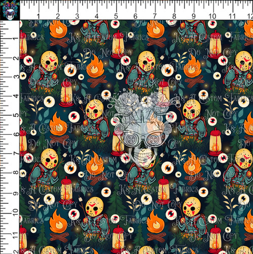 Hex Horror - Camp Killer | K&A Custom Fabrics