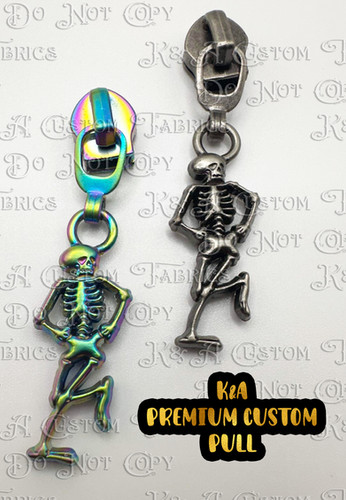 Dancing Skeleton Pull | K&A Custom Fabrics