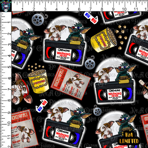 80's Movies -Movie Goblin | K&A Custom Fabrics