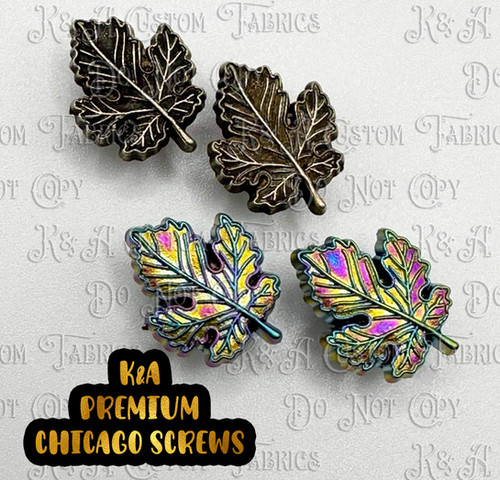 Leaf Chicago Screws | K&A Custom Fabrics
