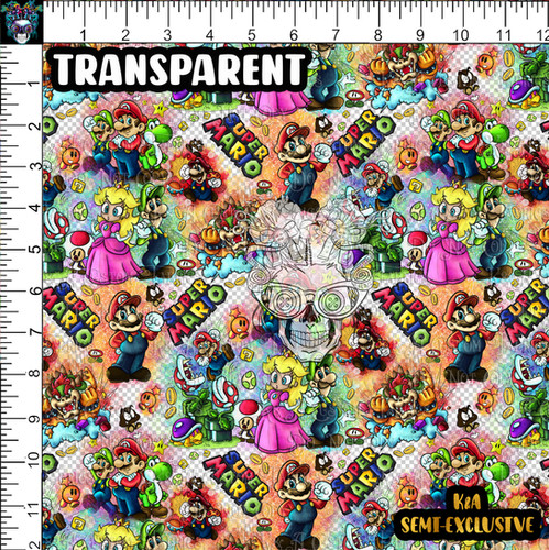 Plumber Bros Clear/Holographic Vinyl | K&A Custom Fabrics