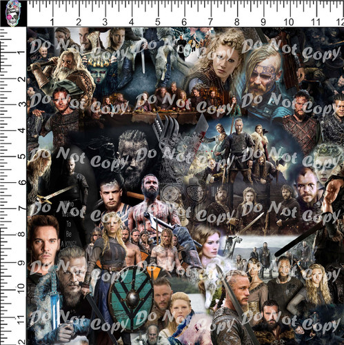 Viking Collage | K&A Custom Fabrics