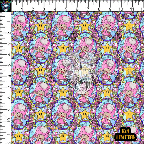 Inspired Gamer Bros-Girl Toad | K&A Custom Fabrics