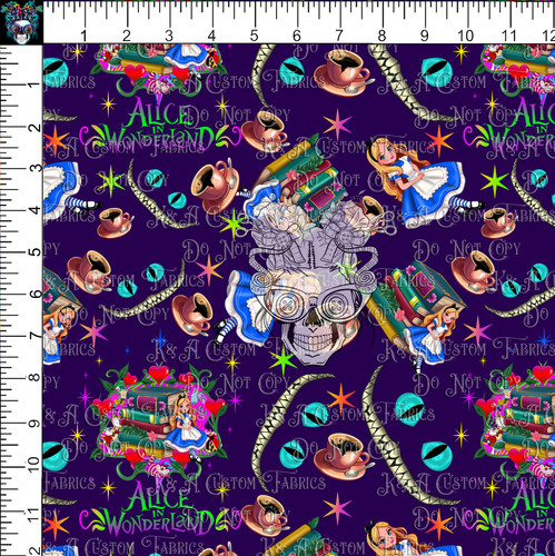 Neon Alice Books | K&A Custom Fabrics