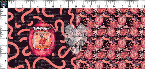 Hex Pocket Pets - Anime Chainsaw Demon Dog DP | K&A Custom Fabrics