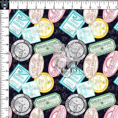 Thorn Court Stamps | K&A Custom Fabrics