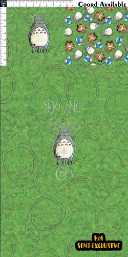 Studio Family - Anime Bunny Clothing Panel | K&A Custom Fabrics